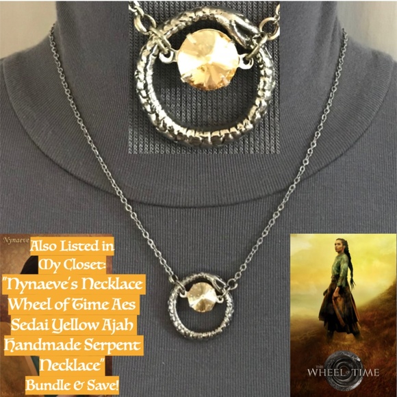 Hand Crafted | Jewelry | Nynaeves Necklace Wheel Of Time Aes Sedai ...